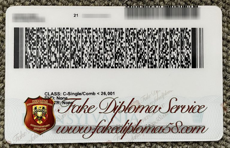 What The Best Website To Order A False Pennsylvania Drivers License